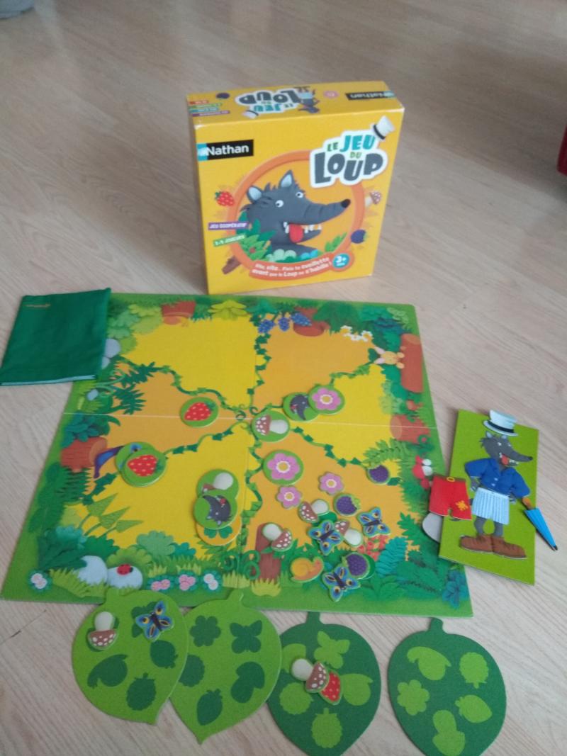 Jeu de société Le jeu du loup NATHAN Avis et comparateur de prix